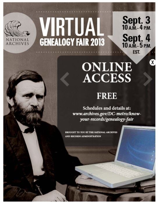 Virtual Genealogy Fair 2013 Ancestor Roundupancestor Roundup